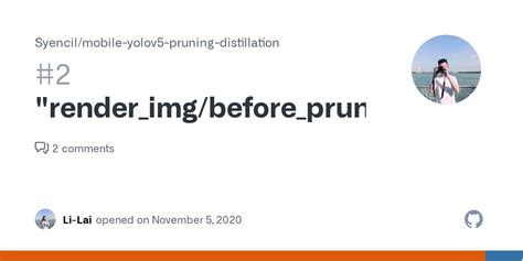 Render Img Before Pruning Issue Syencil Mobile Yolov Pruning Distillation GitHub