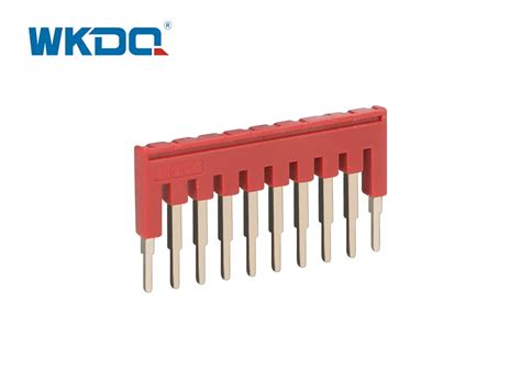 China Screwless Terminal Blocks DIN Rail Plug In Bridge Suppliers Manufacturers Factory