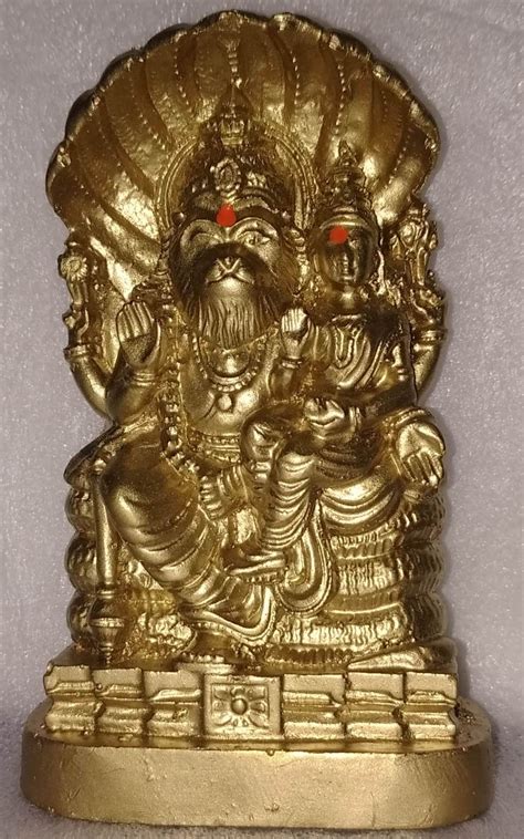 Buy Narasimha Action Lakshmi Narasimha Swamy Resin Lord Narasimha With Goddess Lakshmi Statue