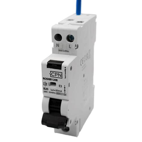 20A B Curve Bi Directional RCBO CPN Cudis