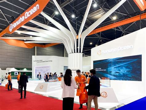 가스텍2023에서 친환경선박 4종 선보인 한화오션 네이버 블로그