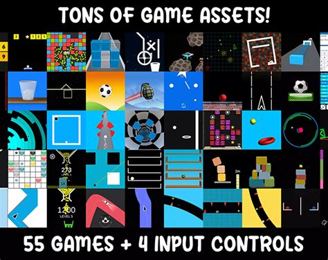 Tons Of Game Assets Unity Source Code By Neonspacefighter