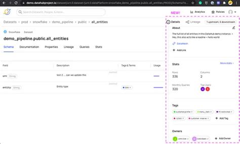 Datahubs Ui Is Getting A Makeover