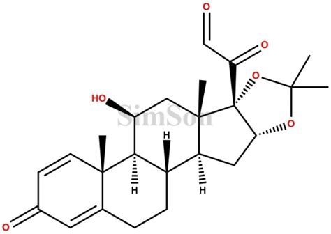 Desonide 21 Aldehyde Cas No 57171 18 3 Simson Pharma Limited