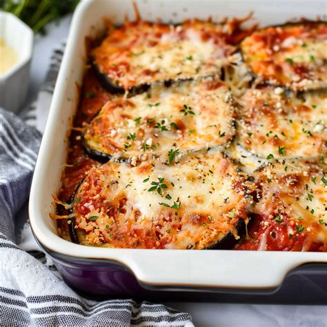 Easy Baked Eggplant Parmesan Recipe Best Way To Bake Eggplant