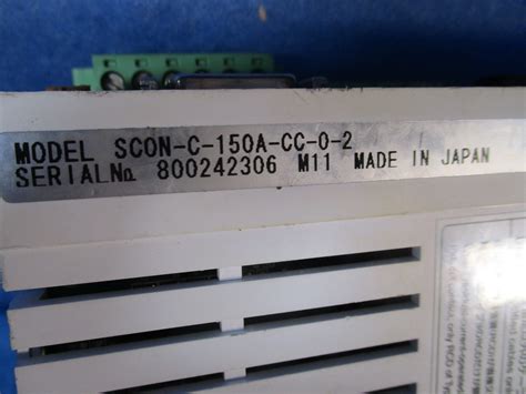 IAI Driver SCON C 150A CC 0 2 1 YEAR WARRANTY Integrity Electric Direct