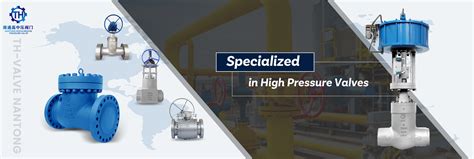 Th Valve Nantong 게이트 글로브 체크 볼 밸브 고압 및 중압 밸브