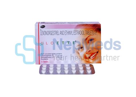 Loette Tab Buy Loette Tab At Best Price In Nepmeds