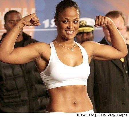 Best Images About Laila Ali On Pinterest Dean O Gorman Tough Girl And Training