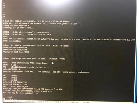 Am6548 Emmc Reboot Hangs Processors Forum Processors Ti E2e