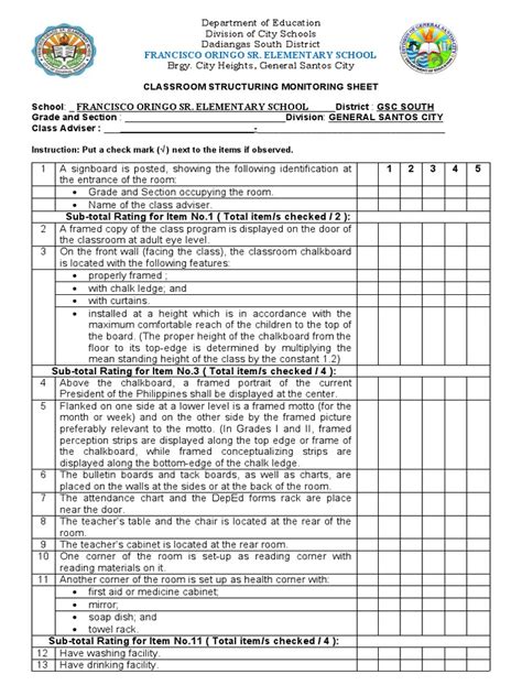 Francisco Oringo Sr Elementary School Pdf Cognition Behavior