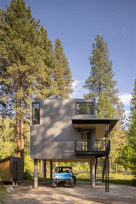 Wenatchee River Cabin By Wittman Estes Architizer