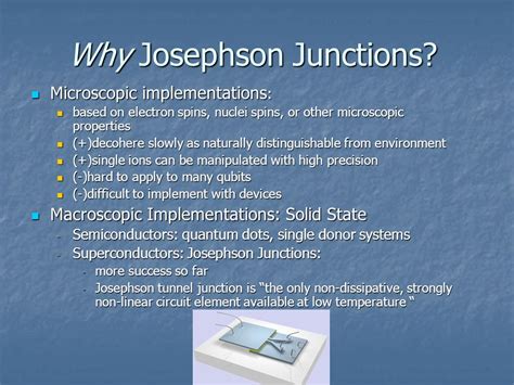 Josephson Junctions What Are They Ppt Video Online Download