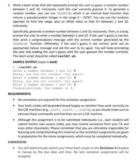 Solved CSCE 3600 Systems Programming Recitation Assignment Chegg
