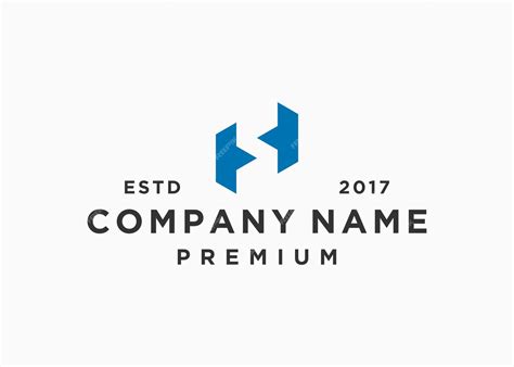 Premium Vector Letter Hs Logo Design Vector Illustration Template