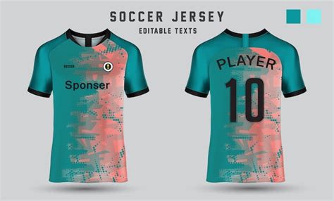 현실적인 스포츠 저지 템플릿과 티셔츠 스포츠 저지 디자인 크리켓용 스포츠 저지 설계 프리미엄 벡터