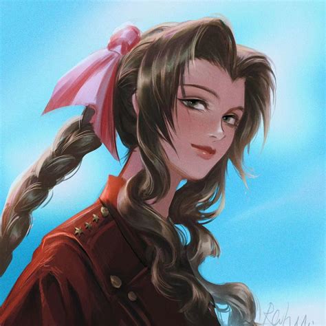 Artstation Aerith Gainsborough同人