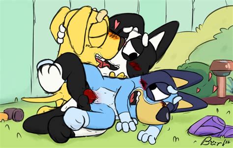 Rule 34 Bisexual Bisexual Male Bluey Series Bluey Heeler Cub Cub On