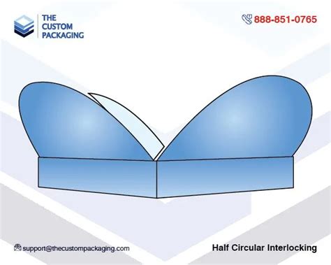 Half Circular Interlocking The Custom Packaging