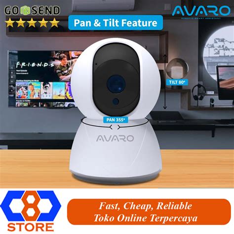 Avaro Ct 01 Smart Cctv Ip Camera Indoor 2mp Port Lan Lazada Indonesia