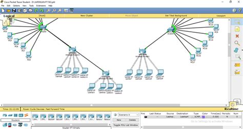 Tutorial Membuat Topologi Jaringan Dalam 2 Gedung Cisco Packet Tracer