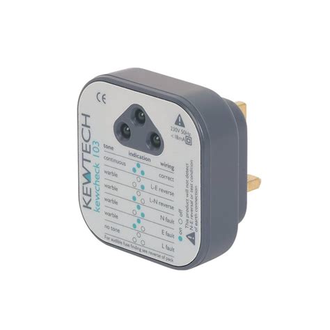 Kewcheck103 Kewtech Socket Tester With Audible Tone And Led Your