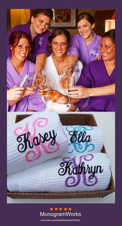 Personalized Bridesmaid Robes