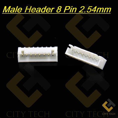 2pcs 8 Pin Male Header Female Housing Jst Xh Male Header 8 Pin 2 54mm Pitch Male Connector For