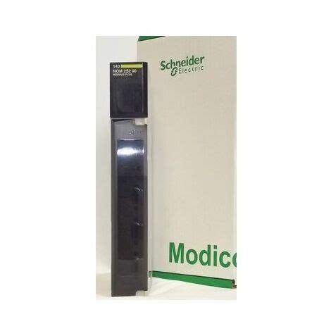 Schneider NOM Modicon Quantum Modbus Plus Fiber Optic RS Twisted Pair Headend Adapter
