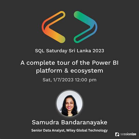 Mspowerbi Data Powerbi Dataanalytics Microsoft Samudra Bandaranayake