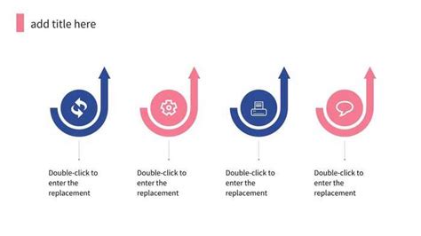 Four Variably Colored Arrow Process Diagram Set PowerPoint Template Free Download Pikbest