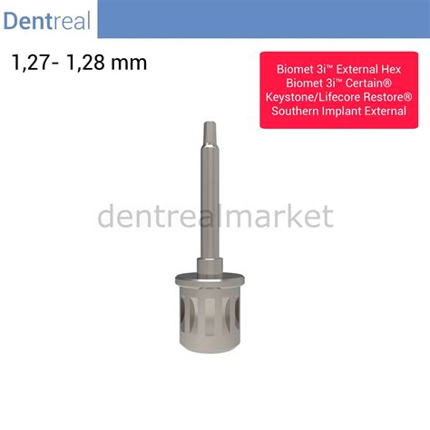 Biomet 3i Certain İmplant Için Screwdriver 127 128 Mm Dentreal