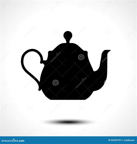 Teapot Kettle Tea Kettle Icon Stock Vector Illustration Of