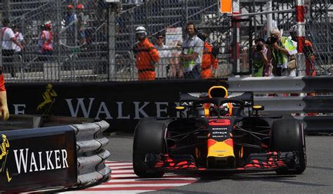 Риккардо — быстрейший во второй тренировке в Монако Red Bull Racing Daniel Ricciardo Red Bull