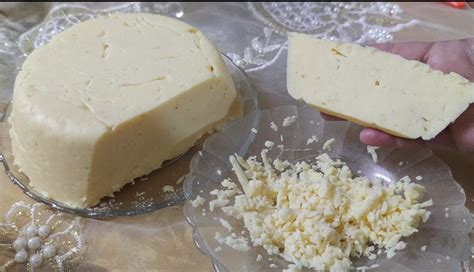 طريقة جبنة الشيدر بمكونات البيت وبكمية وفيرة والطعم أكثر من رائع