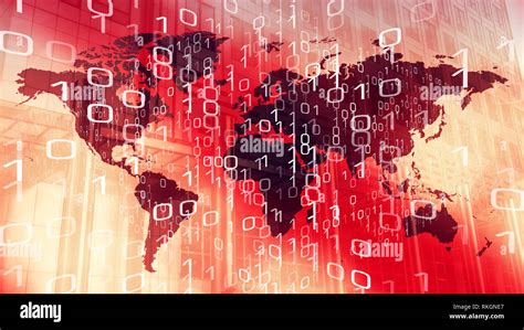 Digital World Cyber Security Ai Big Data In Computer Cloud Protection