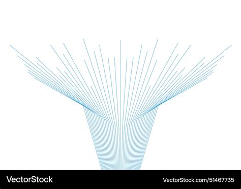 Blue Minimal Lines Abstract Futuristic Tech Vector Image