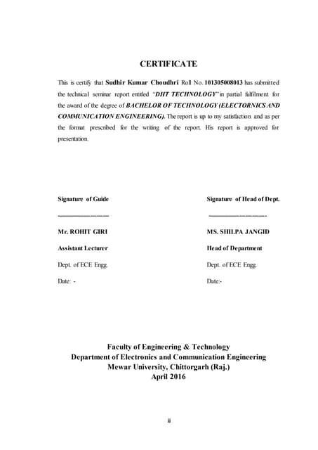 Nano Technology 1 Declaration Docx