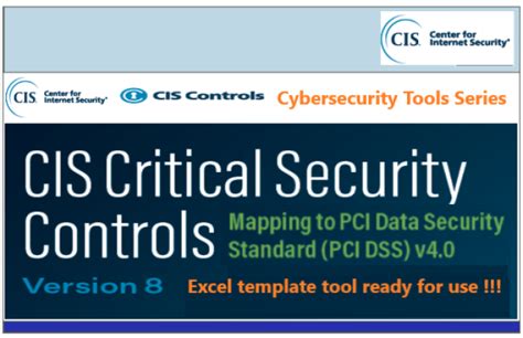 Cis Critical Security Controls Version 8 Mapping To Pci Data Security Standar Pci Dss V4 0