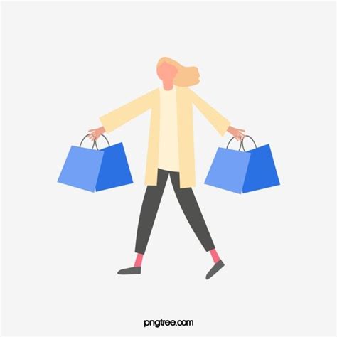 만화 손으로 그린 모바일 쇼핑백 그림 일러스트 쇼핑 쇼핑백 가죽 구두 Png 일러스트 및 Psd 이미지 무료 다운로드