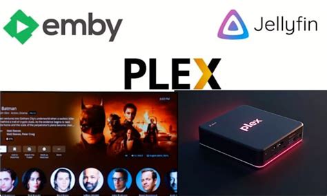 setup and configure plex emby jellyfin and automate sonarr lidarr