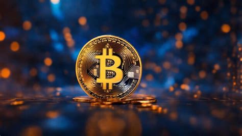 Premium Ai Image Bitcoin Golden Coin On Computer Circuit Board
