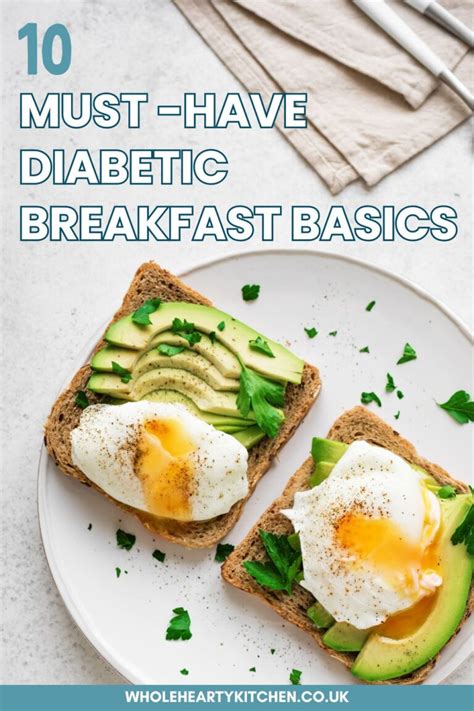 10 Must Have Diabetic Breakfast Basics