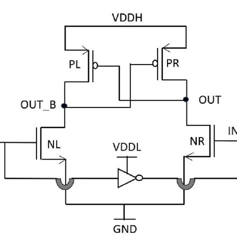 Cm Based Level Shifter Download Scientific Diagram