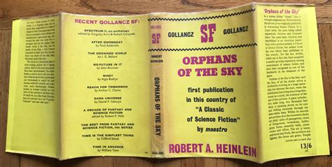 Orphans Of The Sky By Heinlein Robert A Hard Cover 1963 First