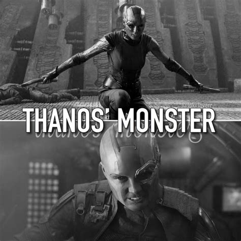 Nebula Thanos Monster Marvel Characters Guardians Of The Galaxy Marvel Movies