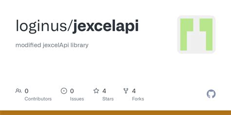 Github Loginusjexcelapi Modified Jexcelapi Library