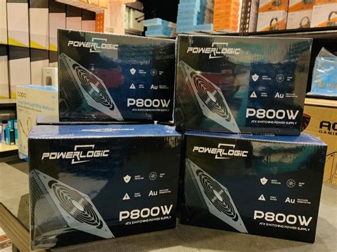 Powerlogic Atx 800w 20 4 Pin Switching Power Supply Psu Computers