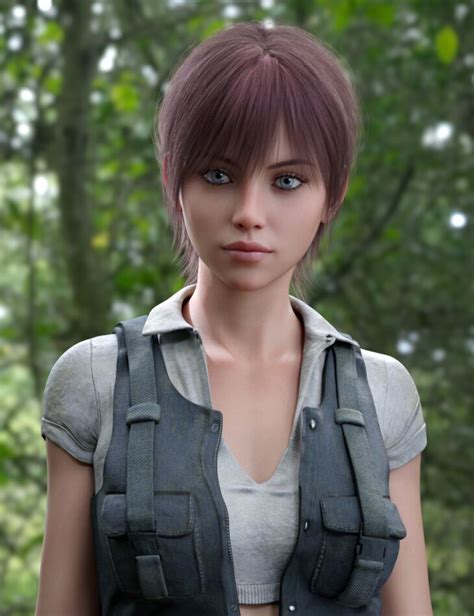 Hollie Hair For Genesis 8 And 81 Females And Genesis 9 Free High