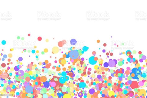 밝은 다색 배경 원과 다채로운 벡터 텍스처 스플래시 효과 배너 반짝이는 실버 도트 추상일러스트와 흐린 비 방울 웹 페이지 배너